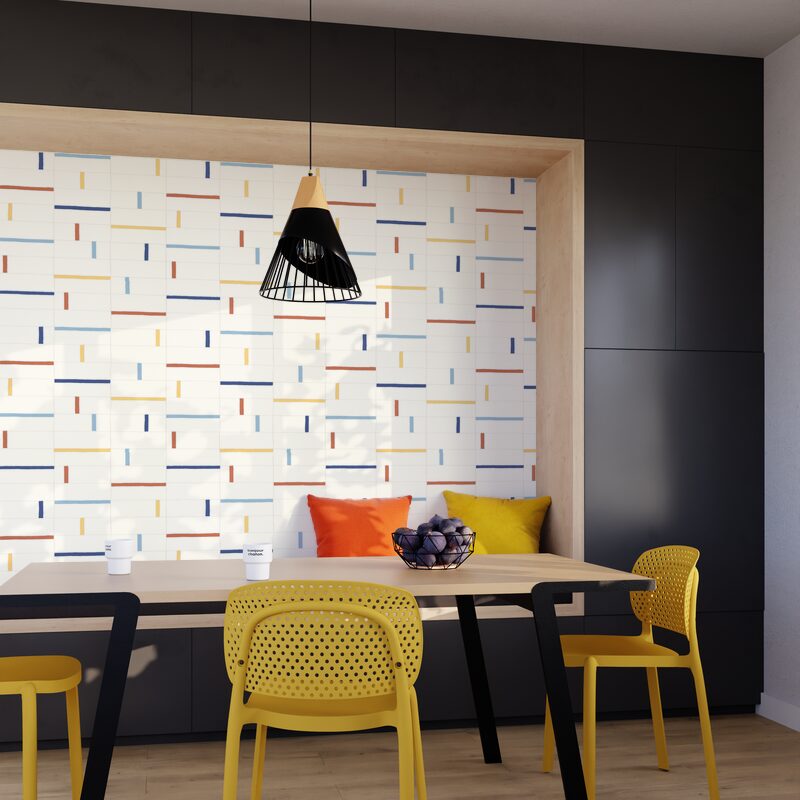 4MURS Papier peint intissé METROPOLIS coloris multicolore - 4MURS