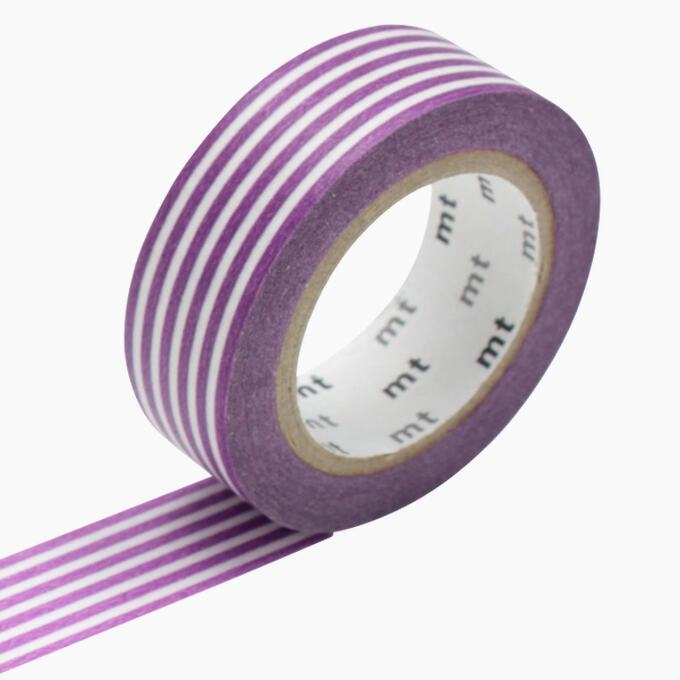 Masking tape RAYURES coloris violet - 4MURS