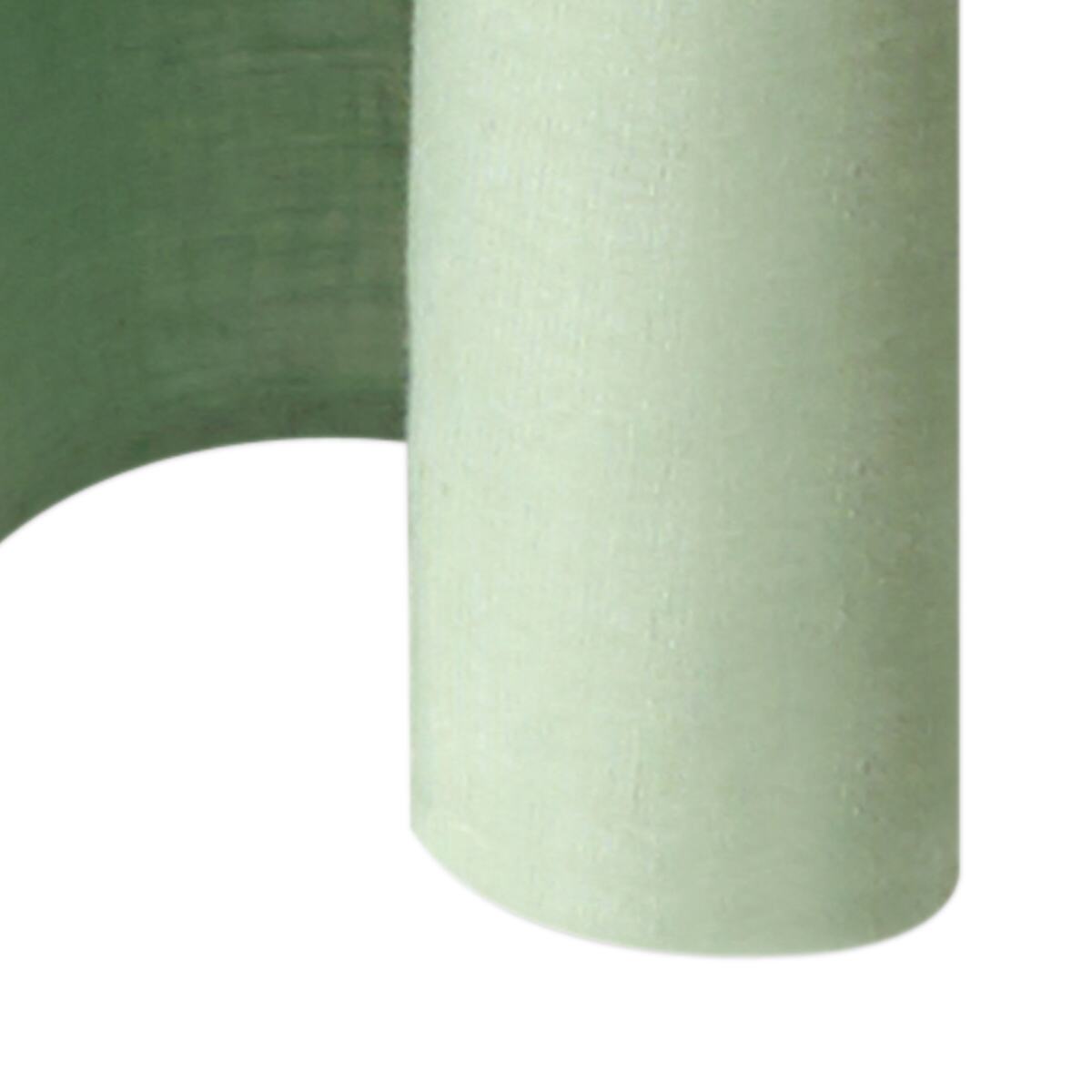 Rideau Lin LIN LAVÉ coloris vert menthol 140 x 250 cm - 4MURS