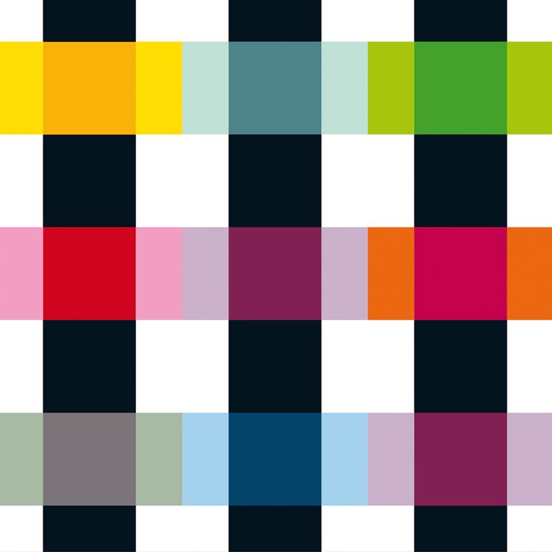 Tableau COLOUR CARO coloris multicolore - 4MURS