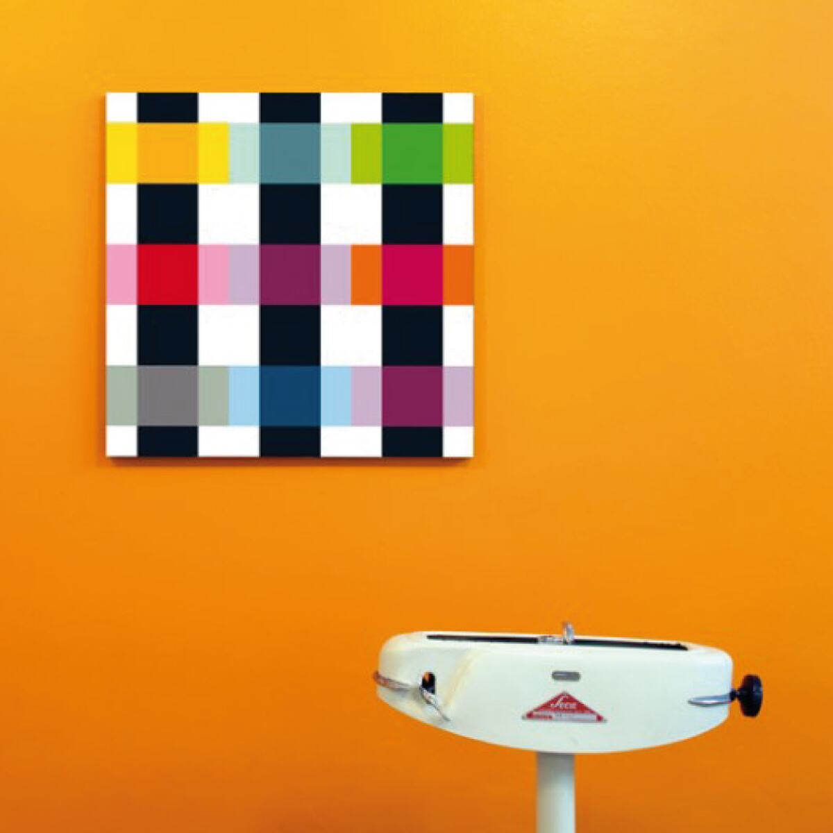 Tableau COLOUR CARO coloris multicolore - 4MURS