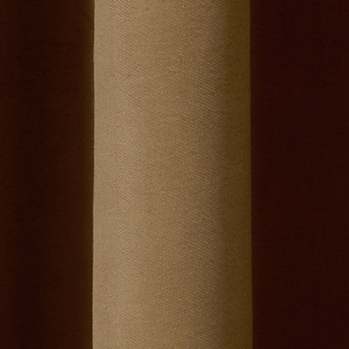 Rideau VIVIEN coloris camel 135 x 240 cm - 4MURS