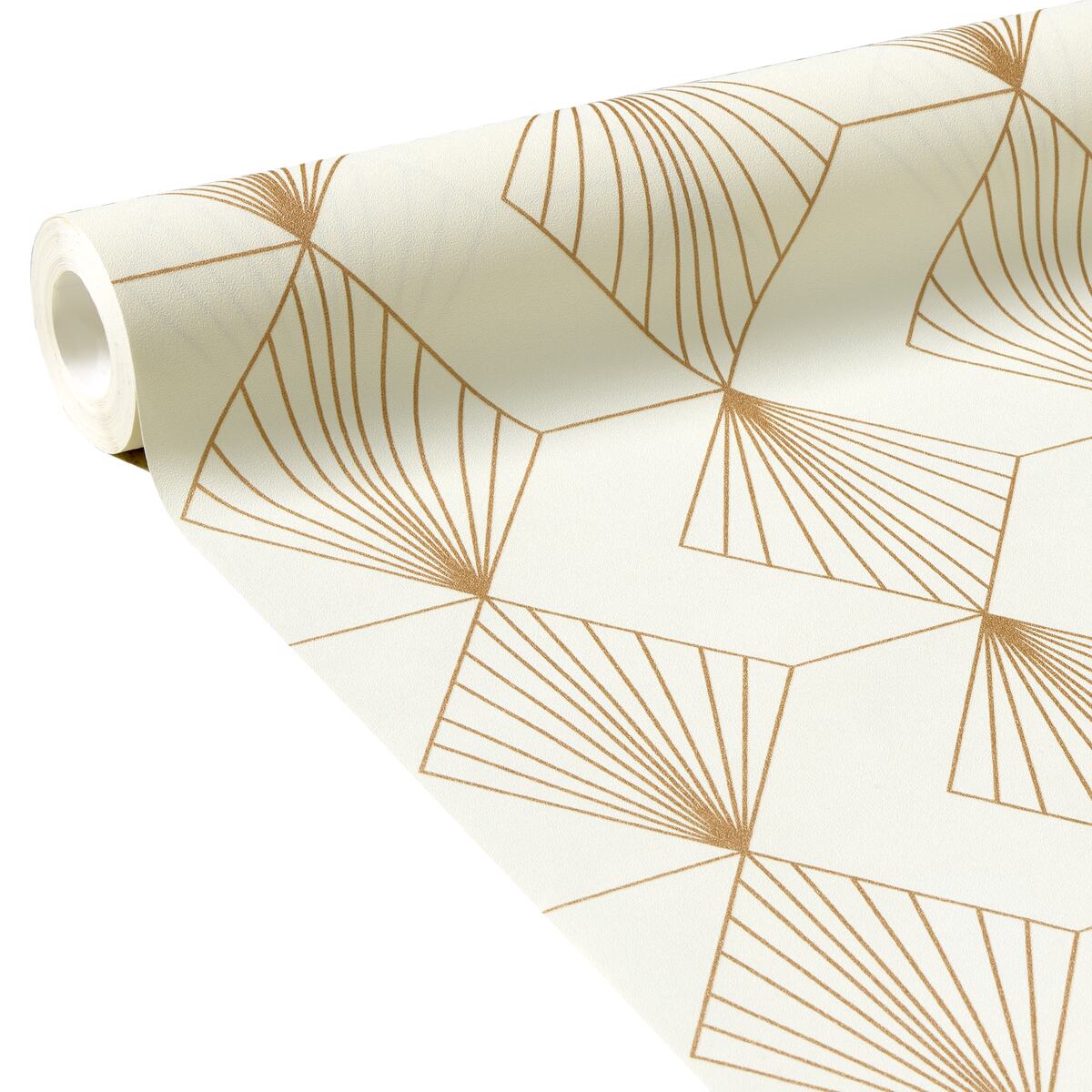 Papier peint intissé GATSBY coloris blanc - 4MURS