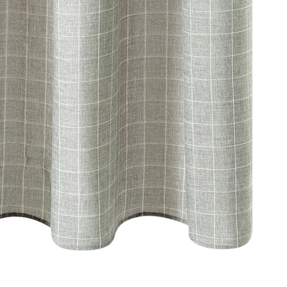 Rideau TARTAN coloris gris 140 x 260 cm - 4MURS