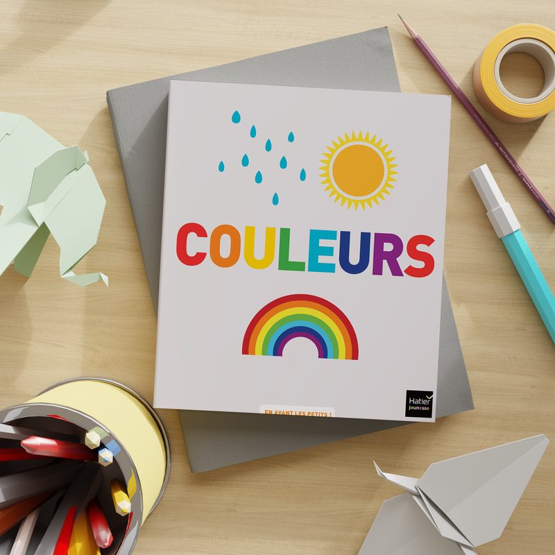 Livre enfant MON GRAND IMAGIER DES COULEURS - 4MURS