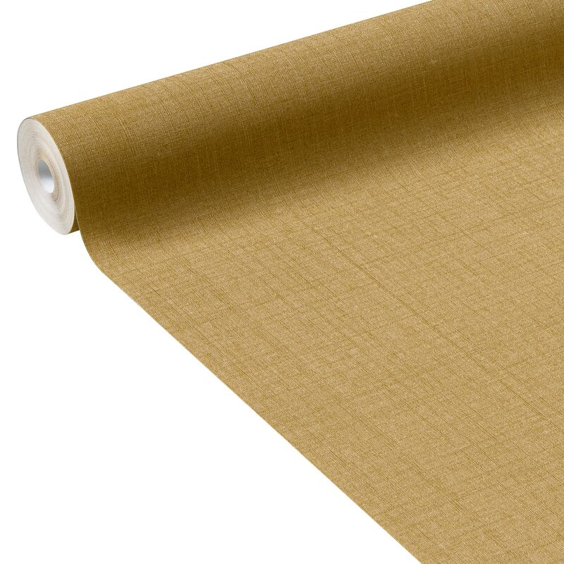 Papier peint intissé LAZY SHINE coloris doré - 4MURS