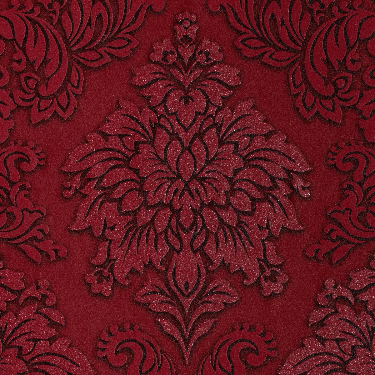 Papier peint intissé LONDON X METROPOLITAN STORIES rouge carmin