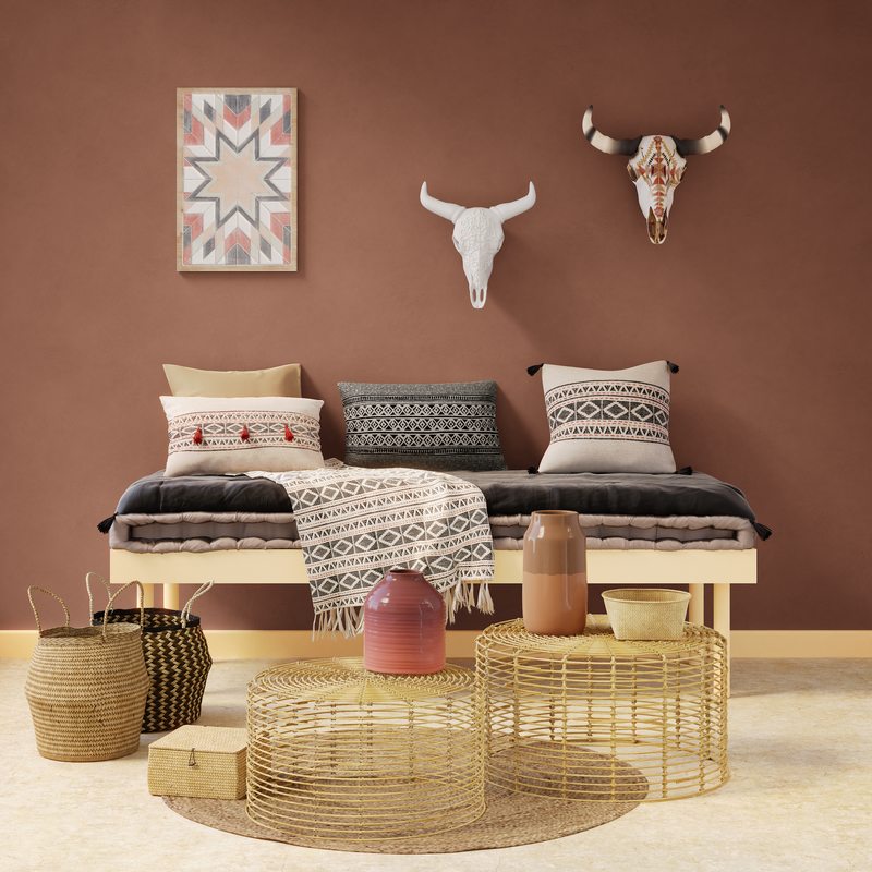 Décoration murale en YUKI coloris bois - 4MURS