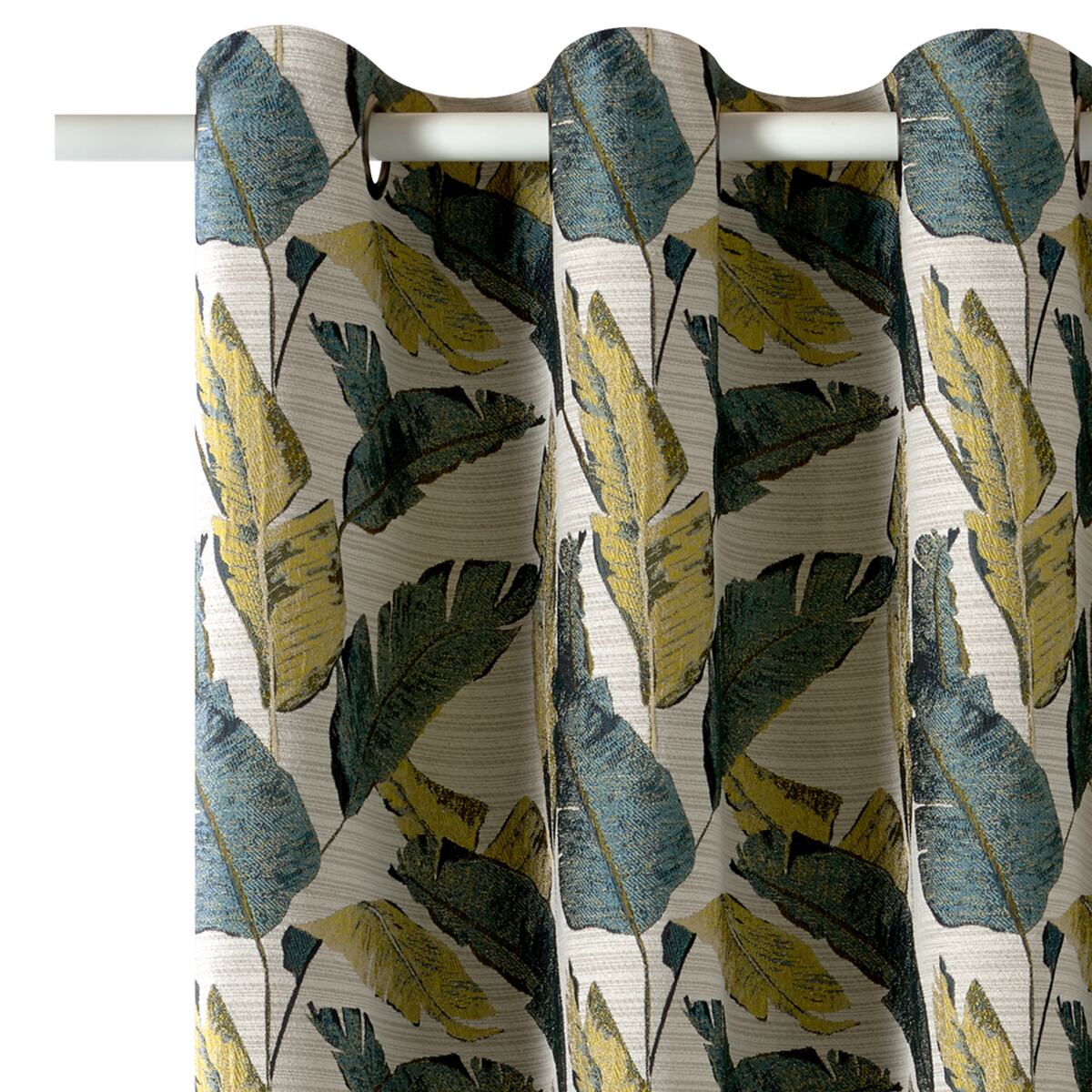 Rideau PEACOK coloris vert 135 x 240 cm - 4MURS