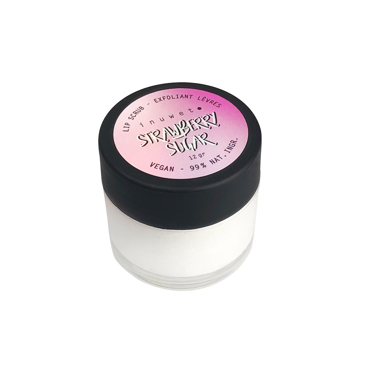 Inuwet Gommage visage LEVRES FRAISE "SUGAR LIP SCRUB" Fraise - 4MURS