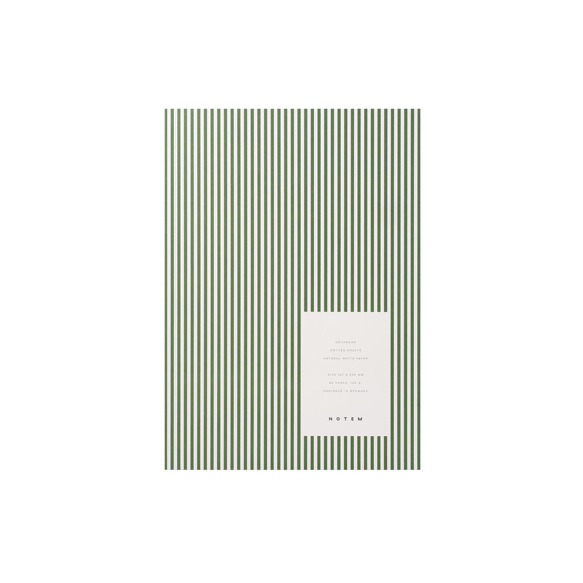 NOTEM Carnet VITA MEDIUM coloris vert - 4MURS