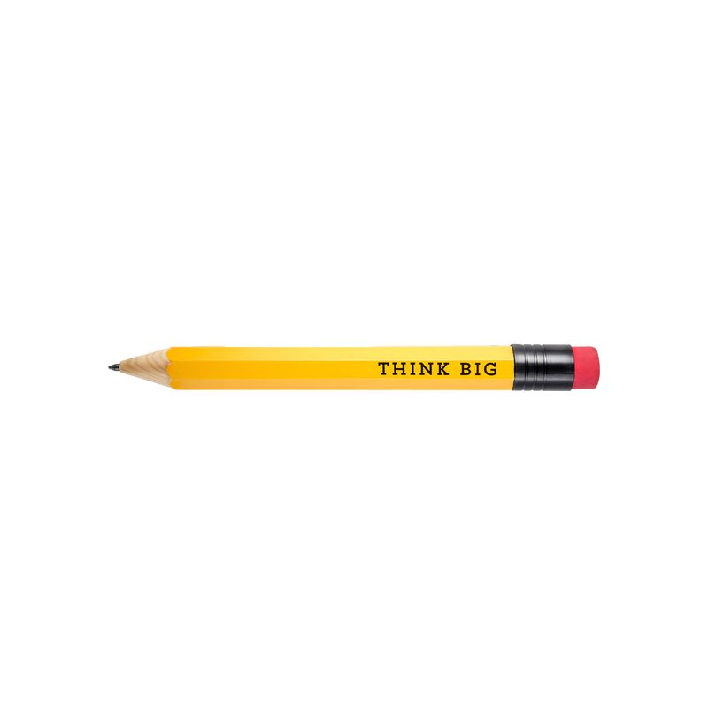 Donkey XXXL CRAYON - PENSEZ GRAND coloris jaune - 4MURS