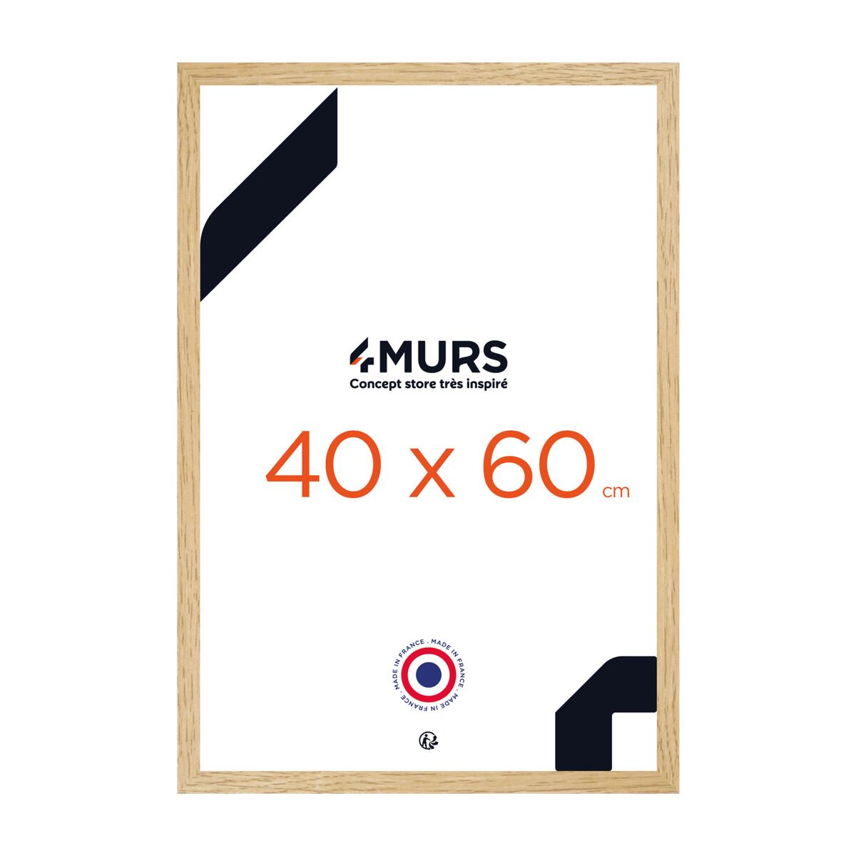 4MURS Cadre photo CHÊNE 40 x 60 cm - 4MURS