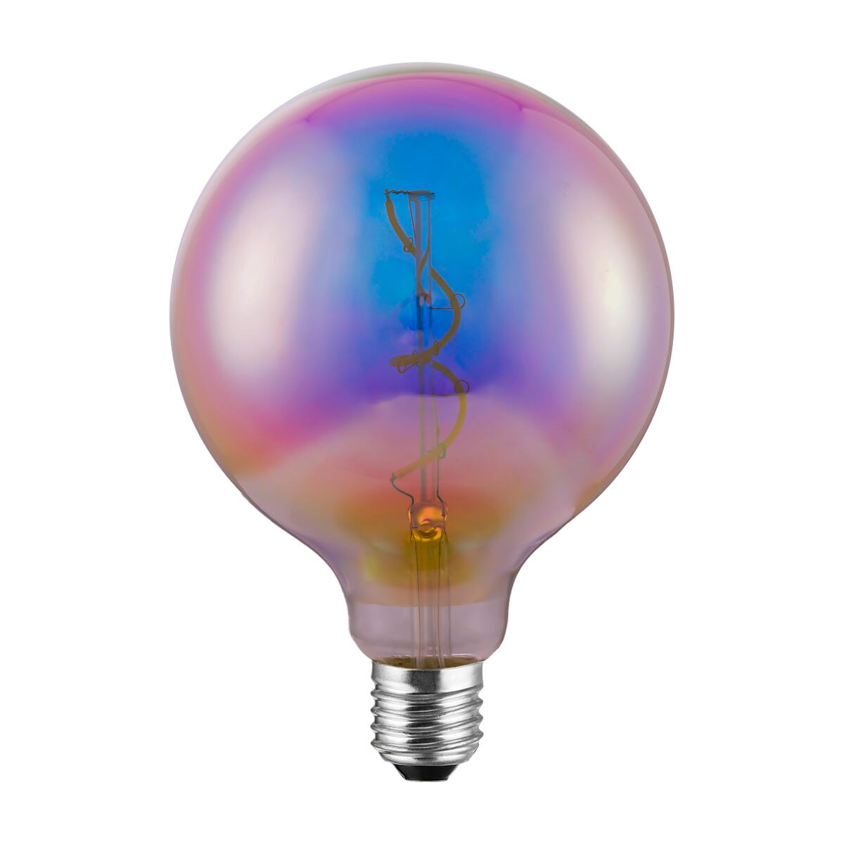 Ampoule LED GLOBE IRISÉ E27 12,5 CM multicolore 17,6 x 12,5 cm - 4MURS