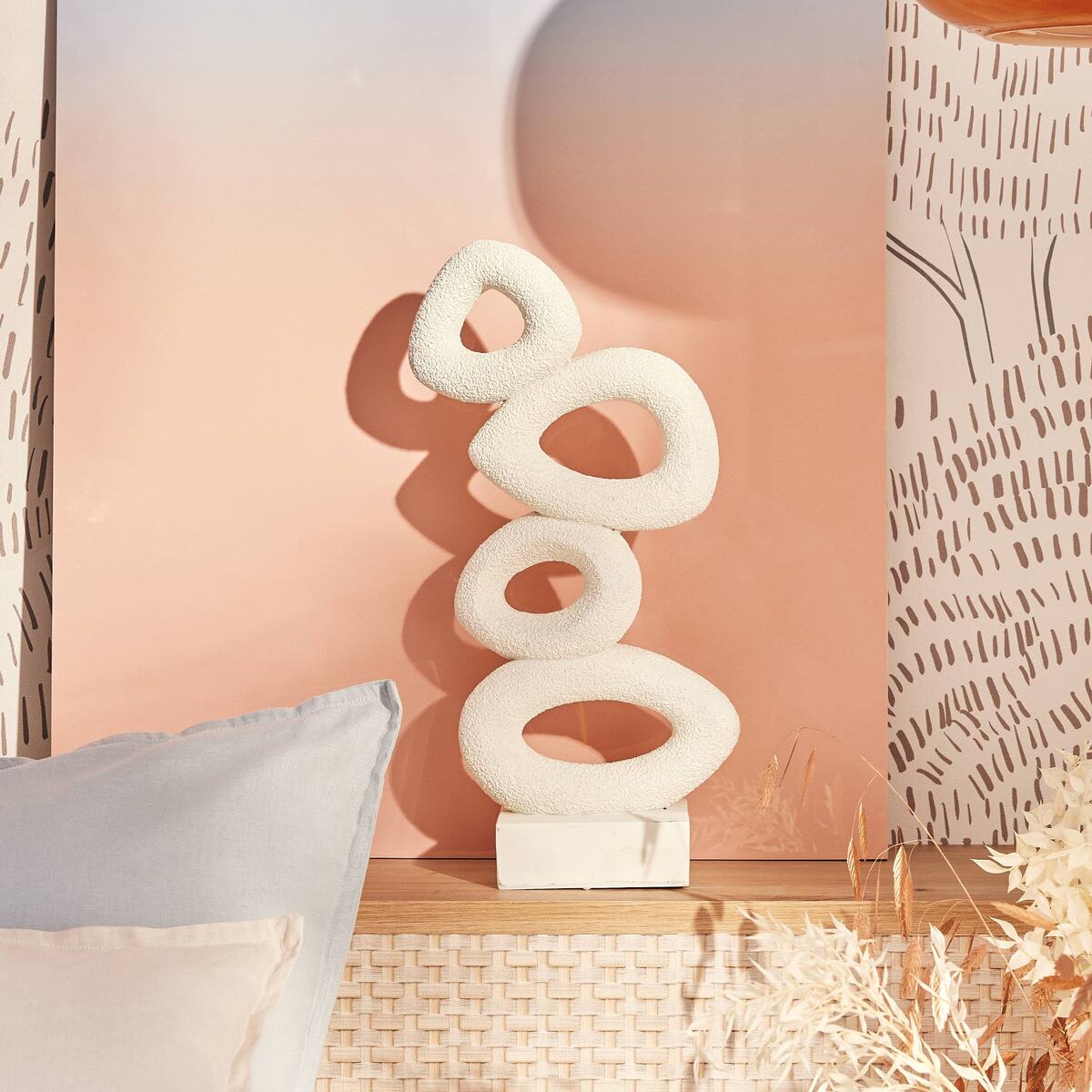 Objet déco MARO coloris blanc - 4MURS